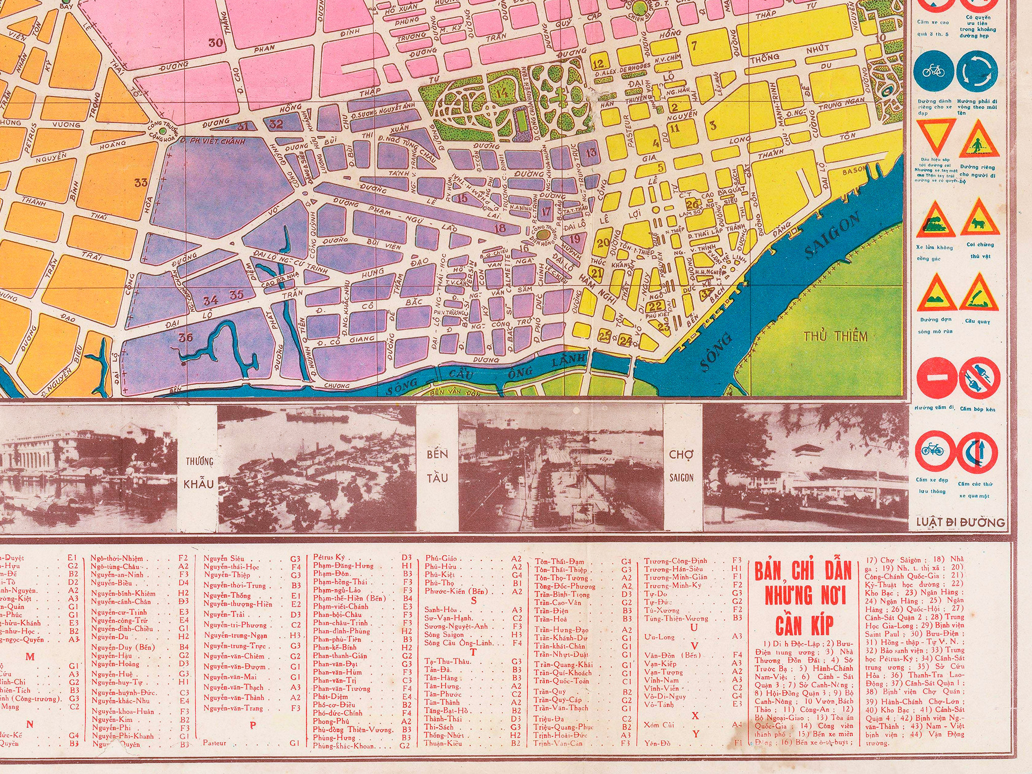 Vintage Map of Saigon Ho Chi Minh Map Old Saigon Map Ho Chi - Etsy Norway