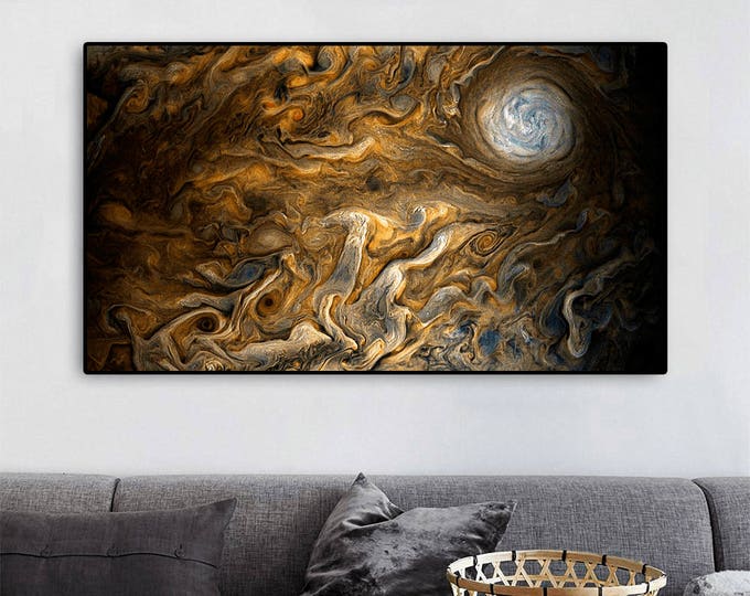 Jupiter Ring Handmade Resin Space Ring Adjustable Ring Great Gift Space ...