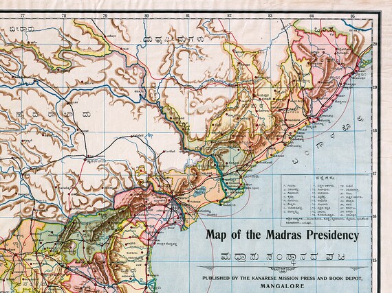 Madras Map