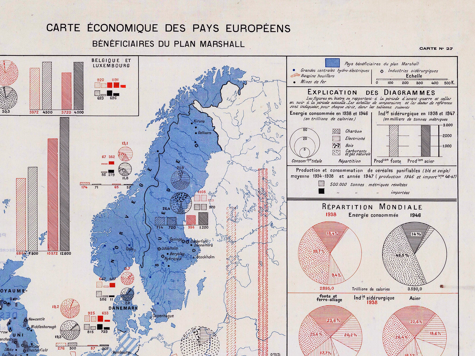 Marshall Plan Map