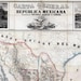Antique Mexico Map Print: 1863 Carta General, Mexican Decor - Etsy