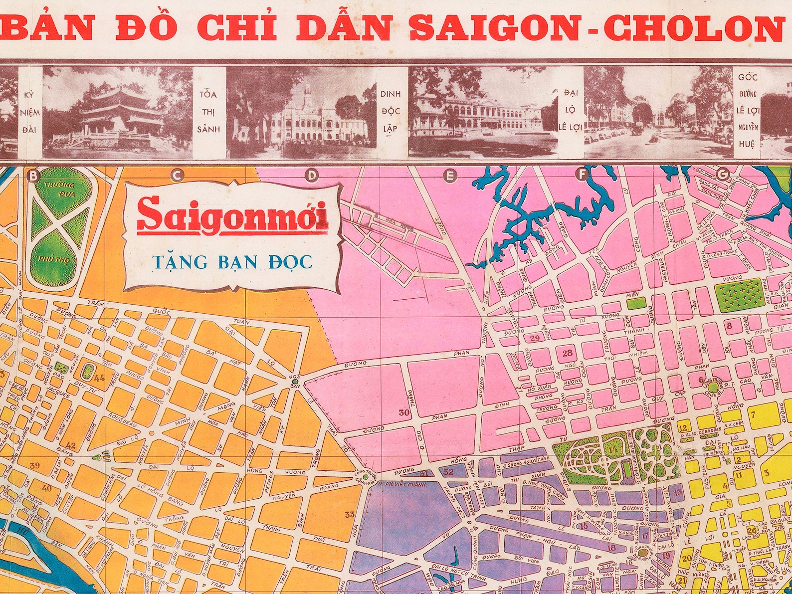 Vintage Map of Saigon Ho Chi Minh Map Old Saigon Map Ho Chi - Etsy