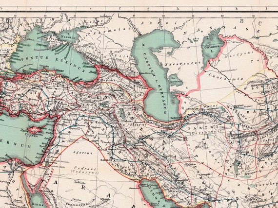 Ancient Persia Map