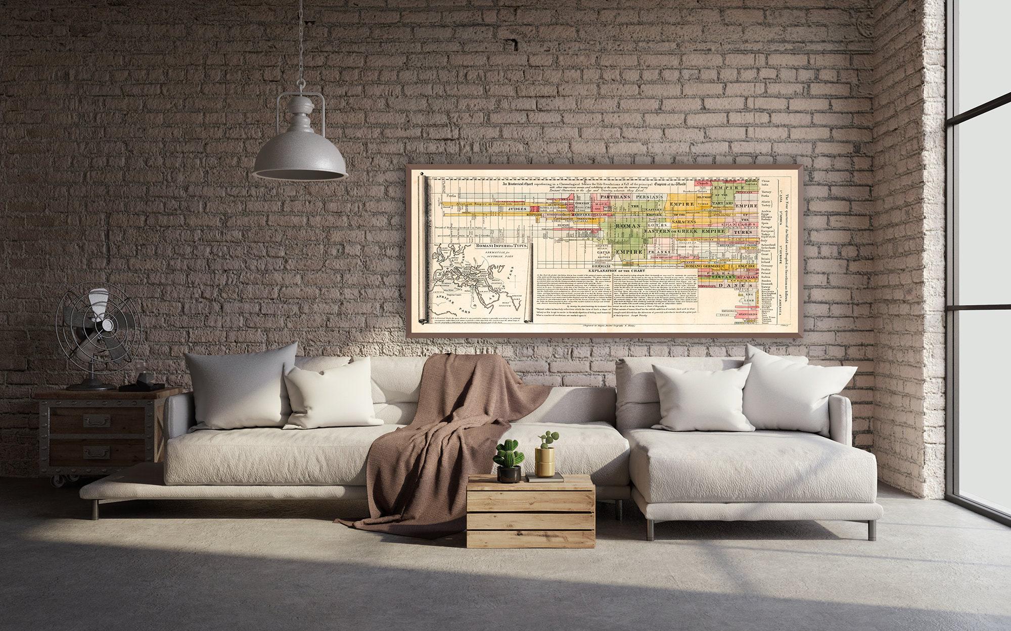 Chronological World Empires Map | Ancient History Chart With Roman ...