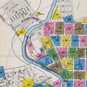 Vintage Reading PA Map , Large Historic Pennsylvania Gift. - Etsy