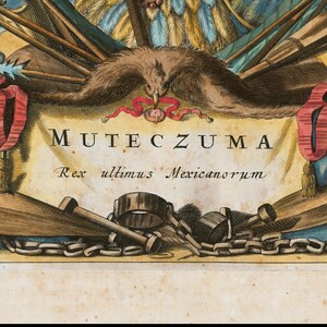 Aztec King Montezuma. the Famous Portrait of Montezuma, the Last King ...