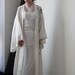 White Linen Kimono Yukata With Hand Embroidery for Women Men Unisex - Etsy