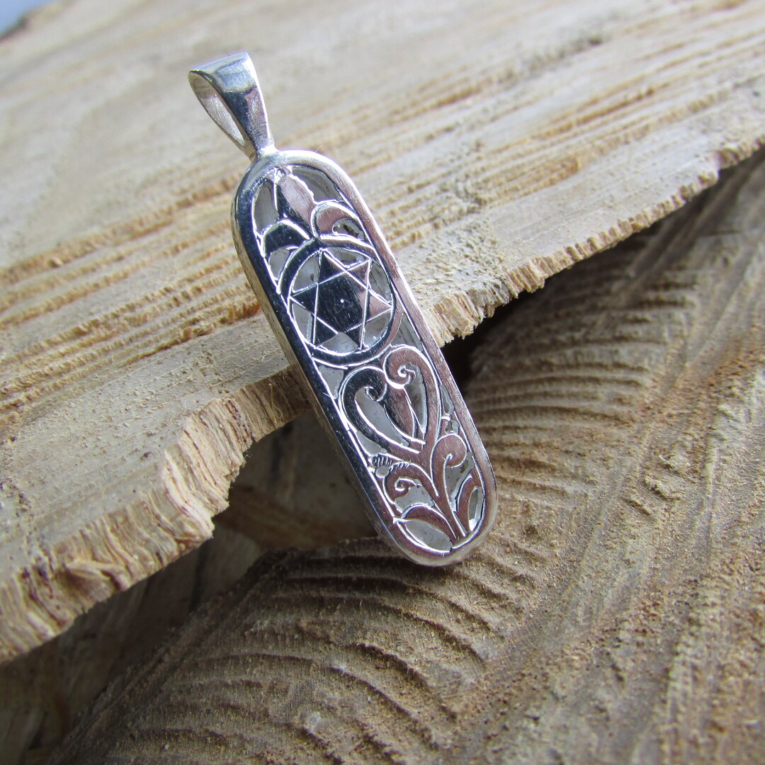 Jewish Gift, Israeli Jewelry, Mezuzah Pendant, Mezuzah Necklace ...