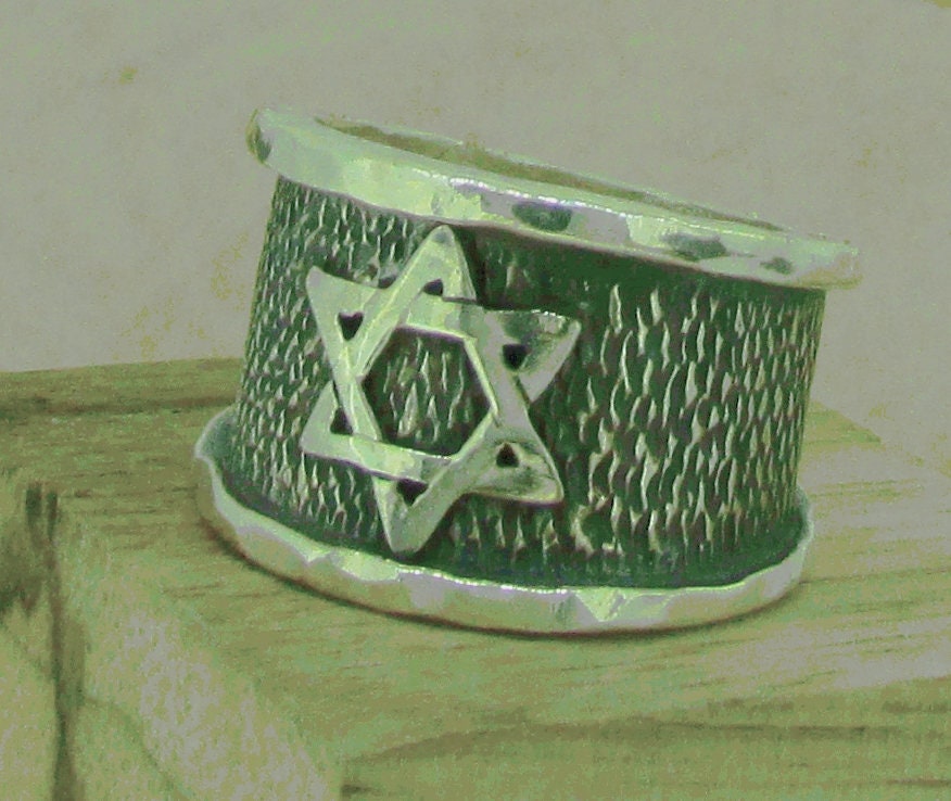 Star of David Ring Judaica Israeli Ring Jewish Jewelry | Etsy