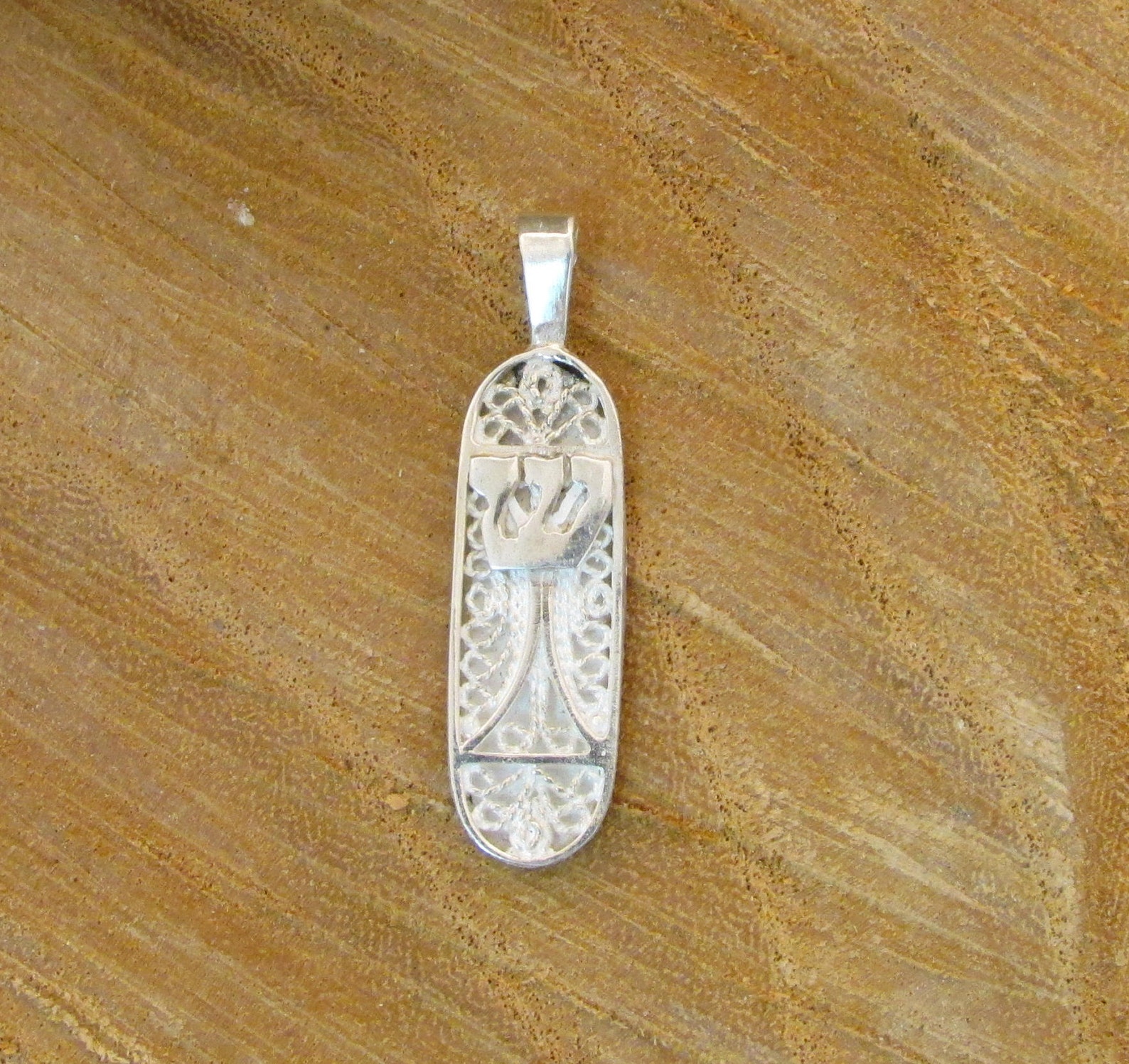Jewish Gift, Israeli Jewelry, Mezuzah Pendant, Mezuzah Necklace ...