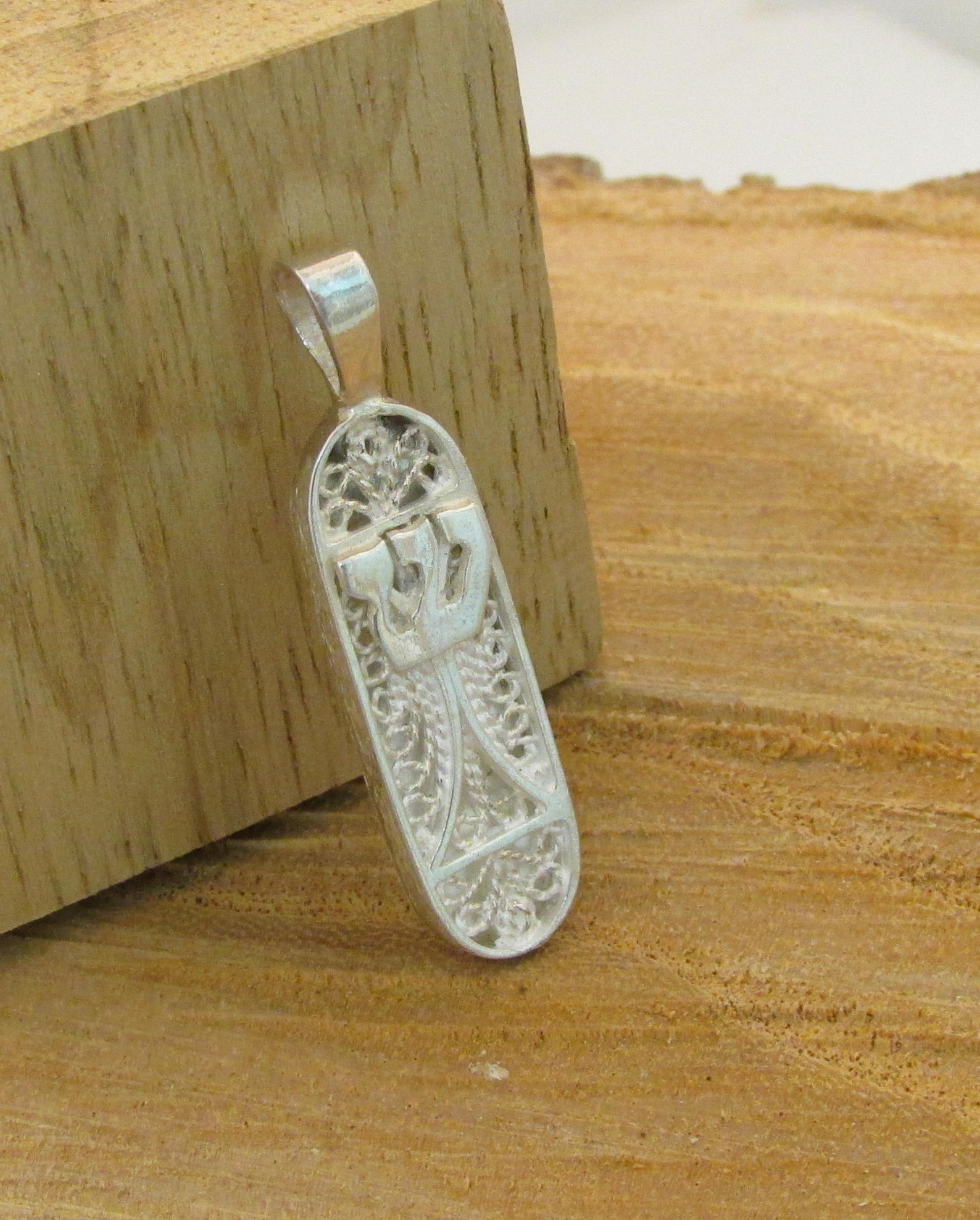 Jewish Gift, Israeli Jewelry, Mezuzah Pendant, Mezuzah Necklace ...