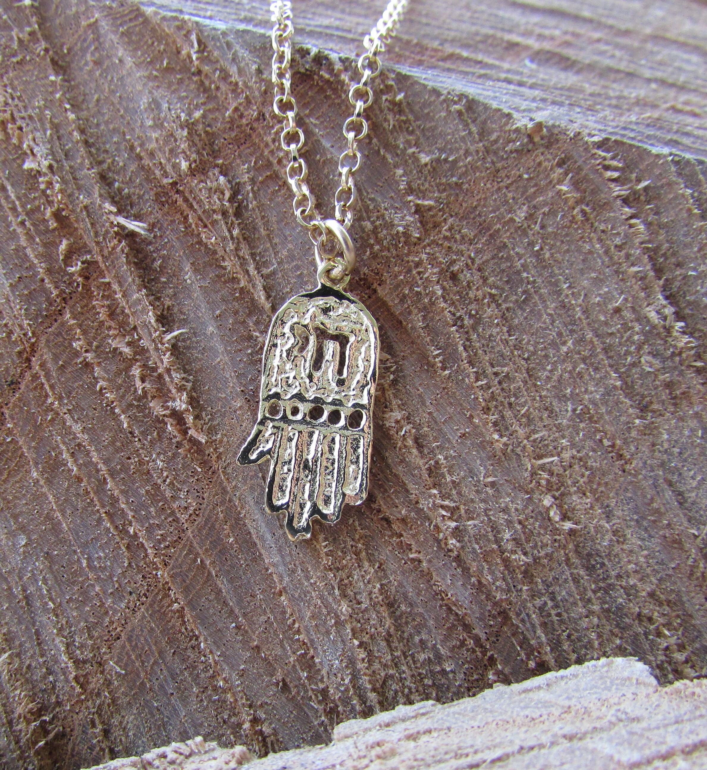 Jewish Necklace Chai Pendant Hebrew Jewelry Goldfilled | Etsy