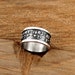Hebrew Ring, Na Nach Nachma Nachman Meuman, Rabbi Nachman Breslov Ring ...