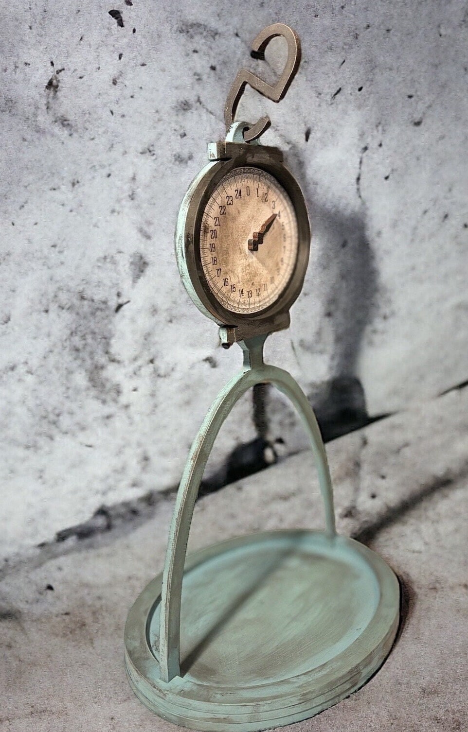Faux Vintage Farmhouse Hanging Kitchen Scale | Kitchen Farmhouse Decor ...