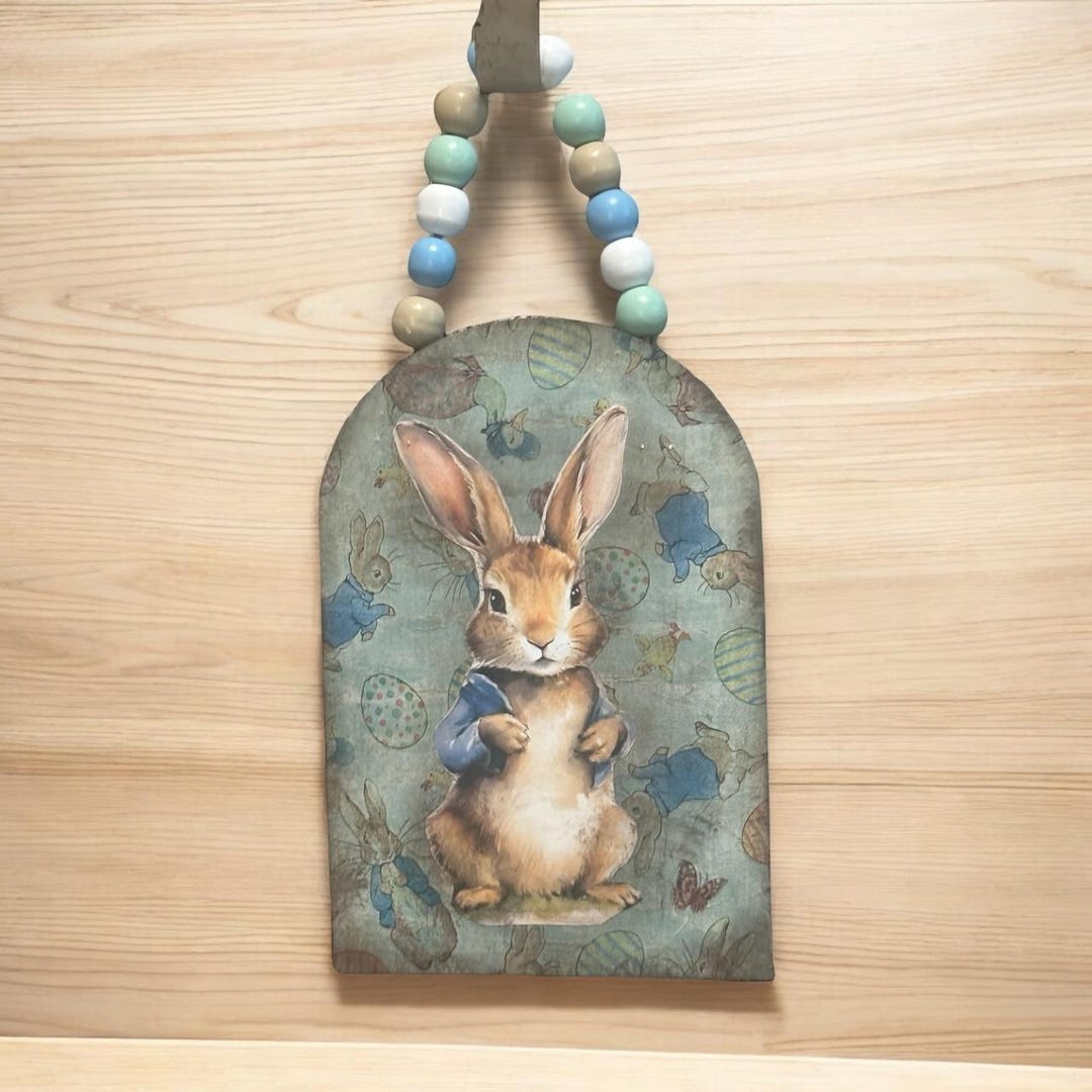 Peter Rabbit Arched Frame | Easter Decor - Etsy