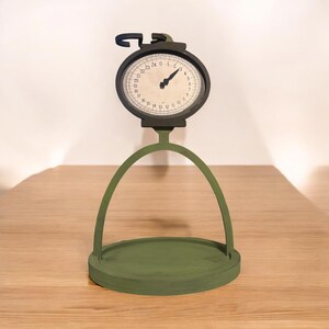 Faux Vintage Farmhouse Hanging Kitchen Scale | Kitchen Farmhouse Decor ...