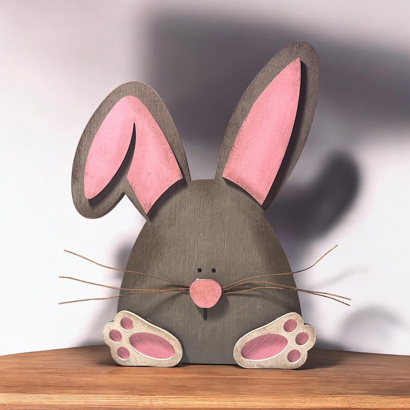 Easter Bunny Head - Etsy