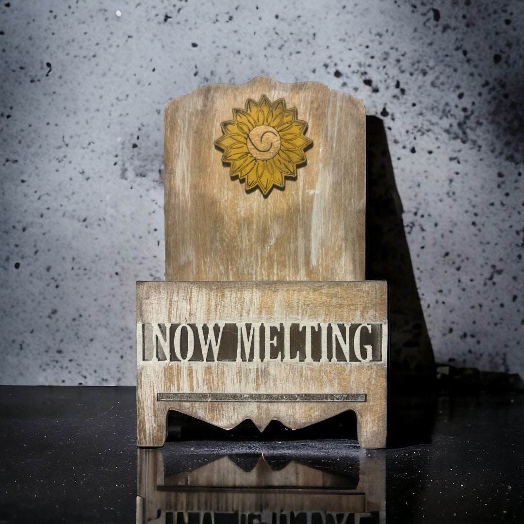 Wax Melt Display Holder | “now Melting” - Etsy
