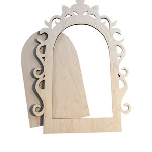 Craft Blanks | DIY | Unfinished | Elegant Arched Frame - Etsy