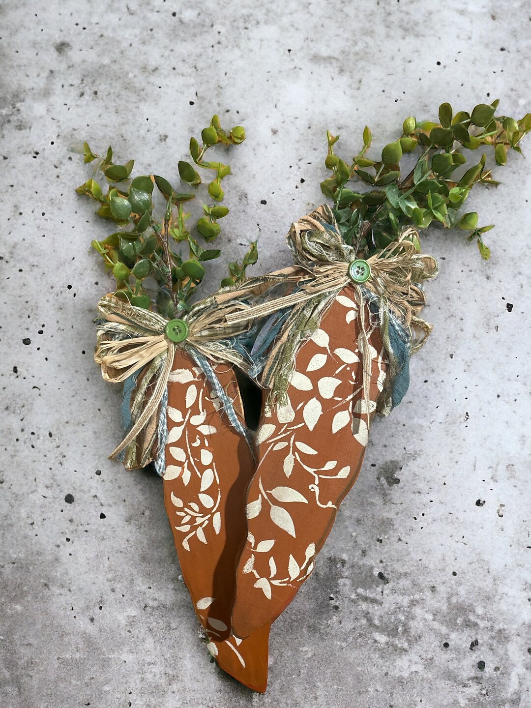Wood Carrots | Spring Decor | Easter Decor - Etsy