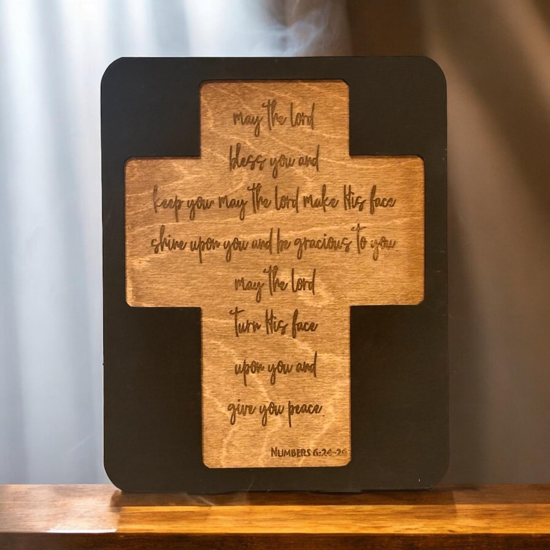 Numbers 6:24-26 | May the LORD Bless You and Keep You Farmhouse Frame ...