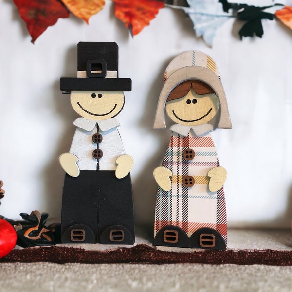 Pilgrim Figurine - Etsy