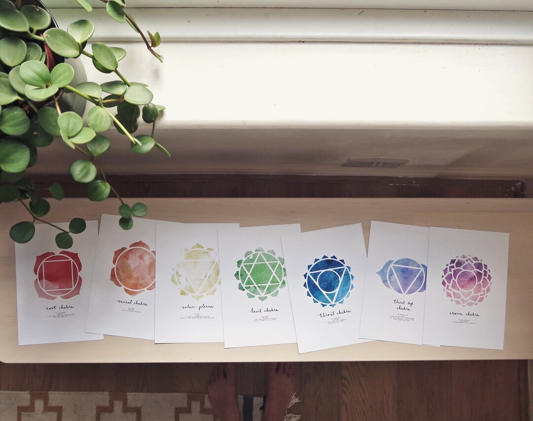 Chakra Cards (digital) - Etsy