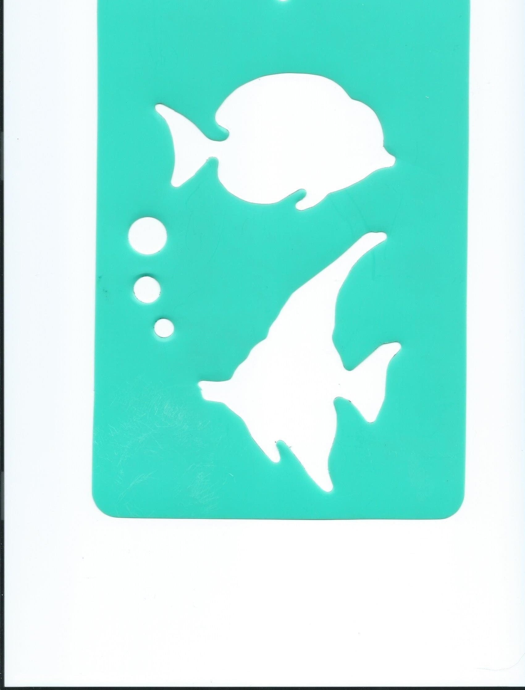 Fish Stencil Tropical Fish Stencil SIMPLE Pattern Set of Two Fish Stencil Digital Download - Etsy