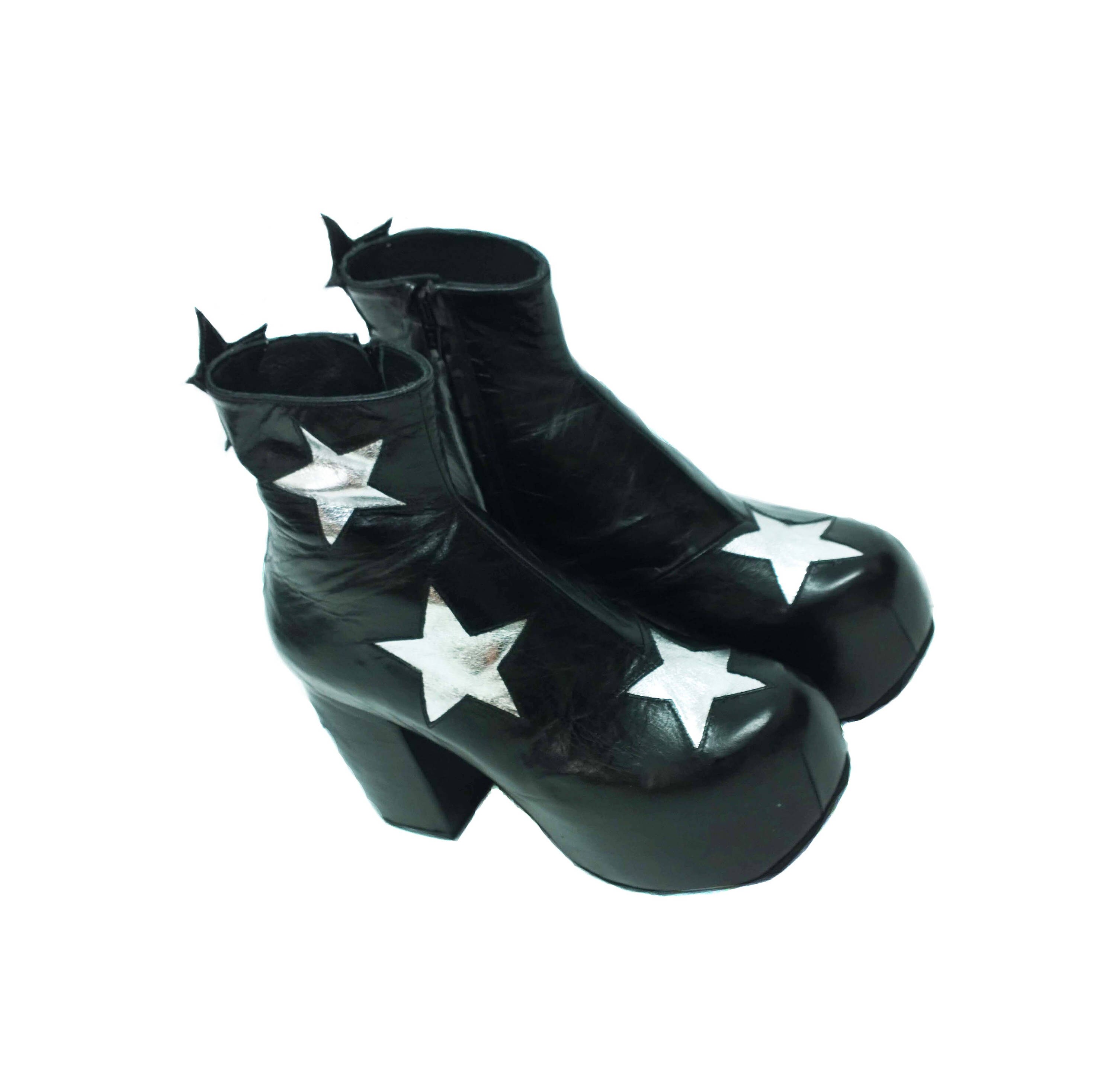 STARDUST Star Platform Glam Circus Boots Isabella Mars - Etsy