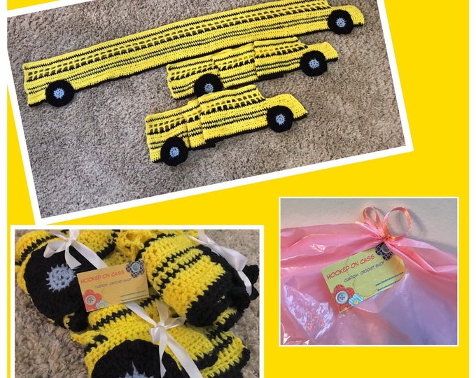 School Bus Scarf - Etsy