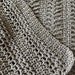 Soft Brown Herringbone Crochet Throw - Etsy
