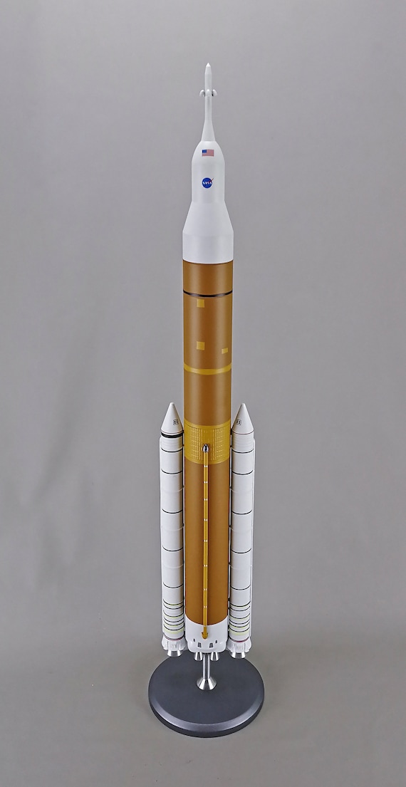 1:144 Scale model of SLS Block 1B Crew rocket made of metal | Etsy