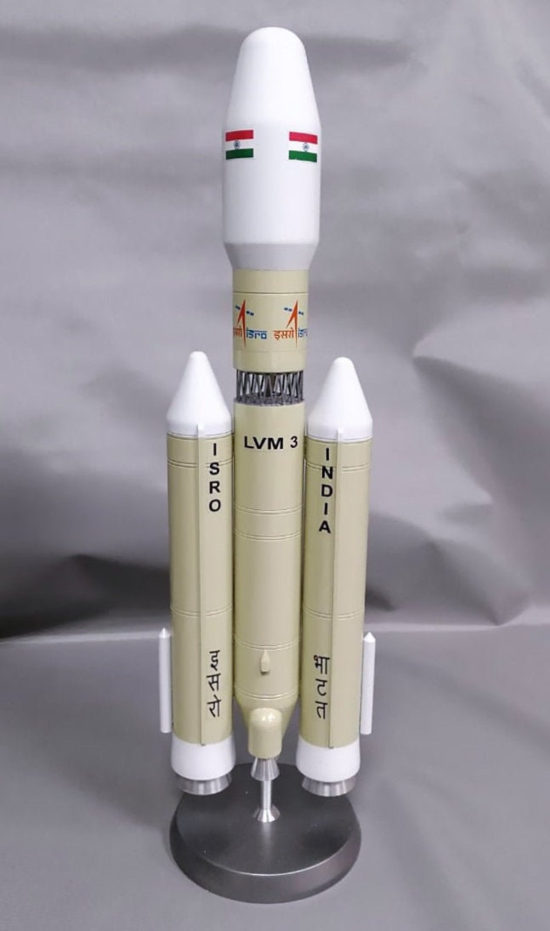 1:144 Scale Model of ISRO GSLV Mk III Made of Metal 12 | Etsy
