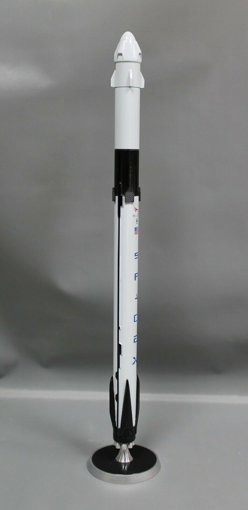 Big 2 meters 1:30 Scale model SpaceX rocket Falcon 9 Block 5 | Etsy