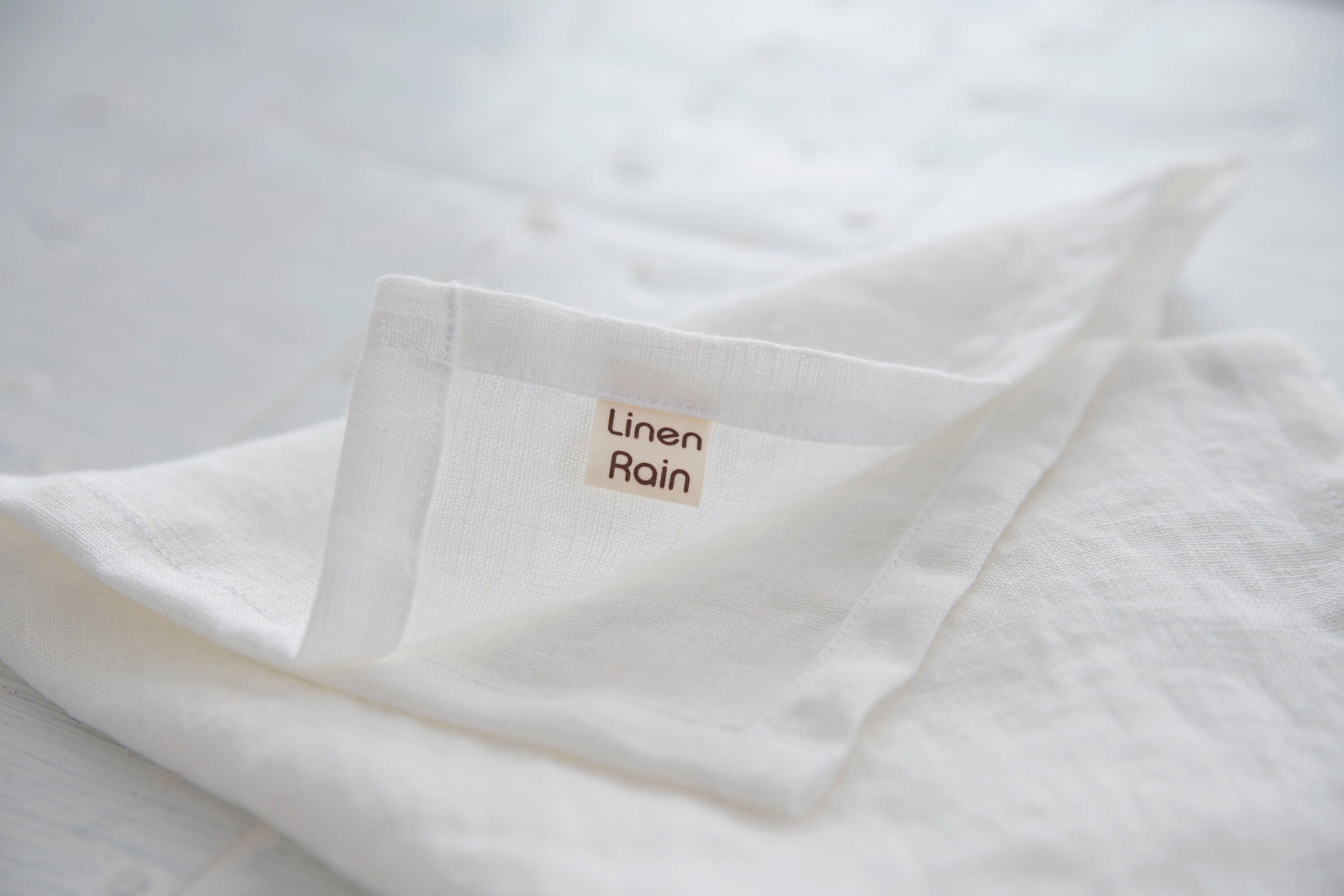 50 Linen Wedding Napkins / 50 Washed Organic Linen Napkins / Dinner ...