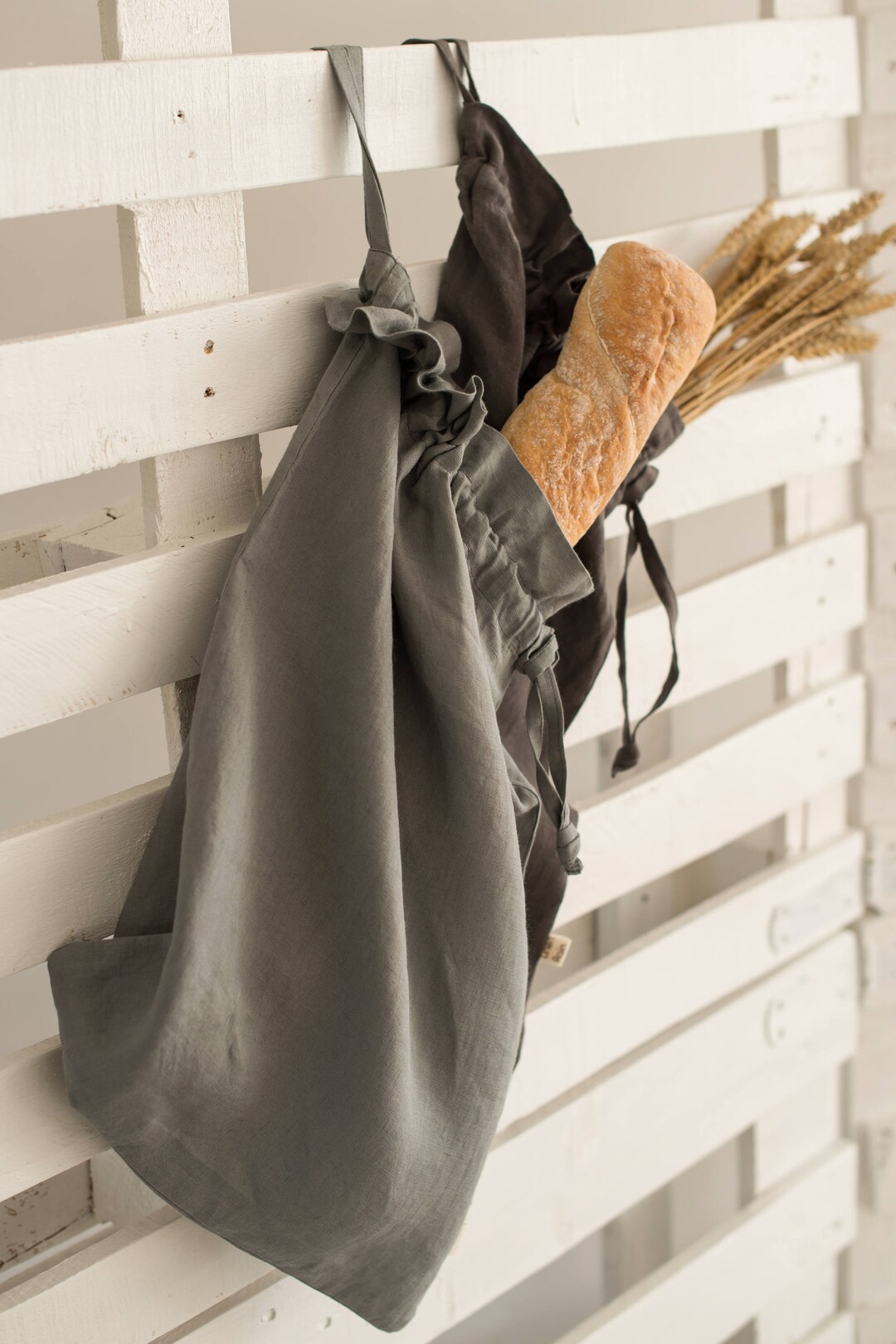 Linen Bread Bag / Bread Serving / Natural Linen Bag / OEKO-TEX® Linen ...