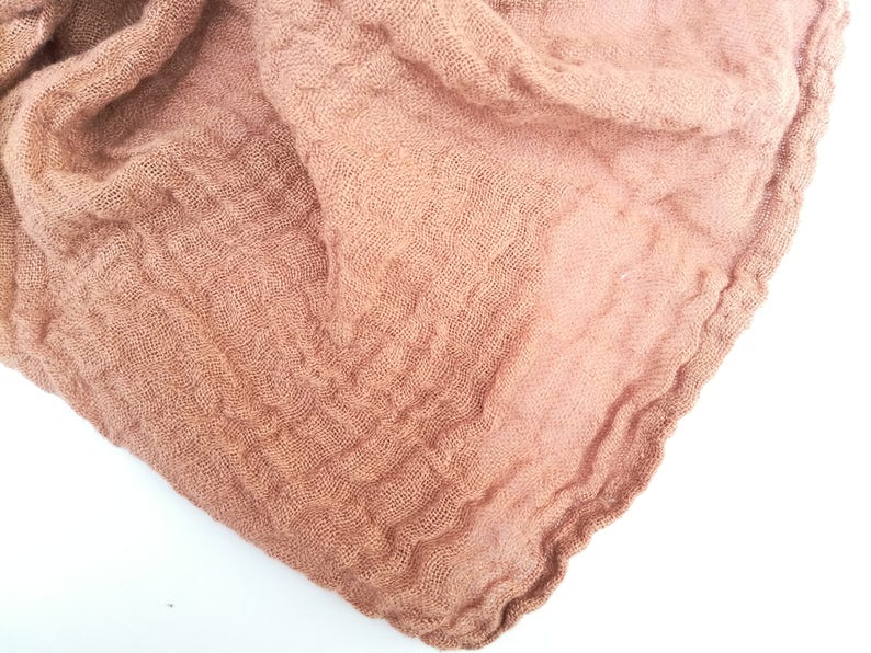 Light Cocoa Color Linen Scarf / Natural Linen Scarf / Women - Etsy