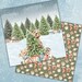 Christmas Digital Paper, Woodland Christmas, Forest Animals, Winter ...