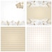 Boho Baby Teddy Bear Digital Scrapbooking Paper Pack, Boy Girl Album ...