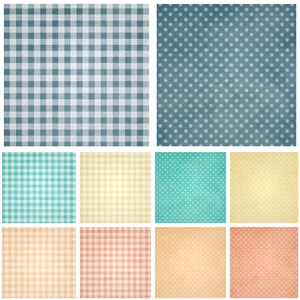 Colorful Digital Scrapbook Paper Pack 12x12, Baby Girl, Baby Boy ...