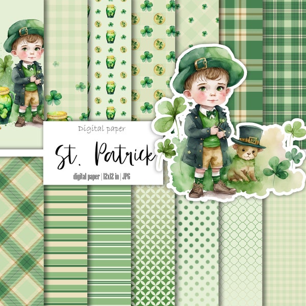 Irish Digital Paper - Etsy