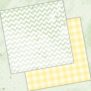 Sunflower Digital Paper Pack, Spring Pattern, Scrapbook Printable Paper ...