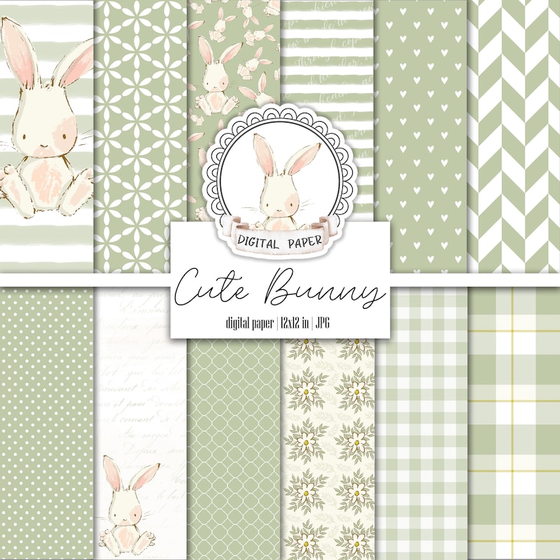 Baby Digital Paper - Etsy