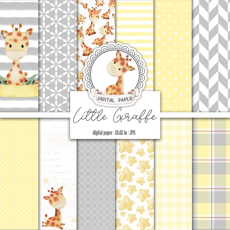 Baby Digital Paper - Etsy