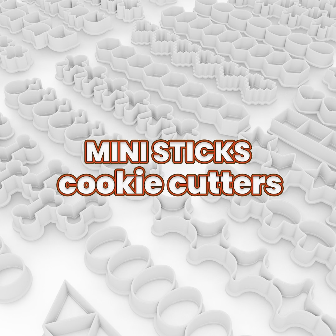 Mini Cookie Cutter Sticks - Etsy