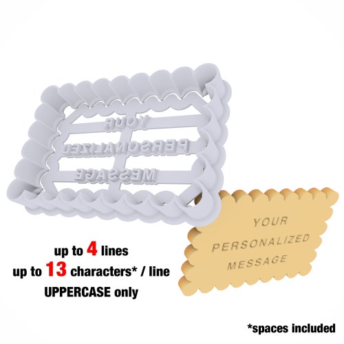 Custom Portrait Cookie Cutter Personalised Cookie Cutter - Etsy