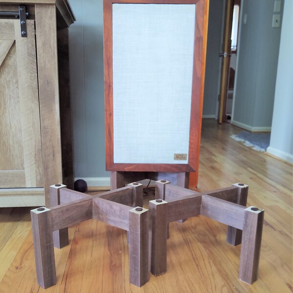 Wood Speaker Stand - Etsy
