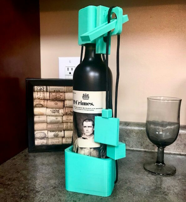 Challenging Wine Bottle Puzzle Game - Etsy