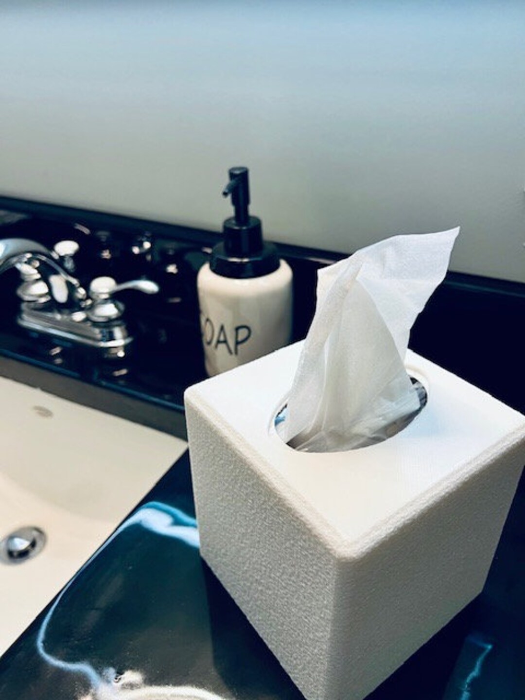 Square Kleenex Tissue Box - Etsy