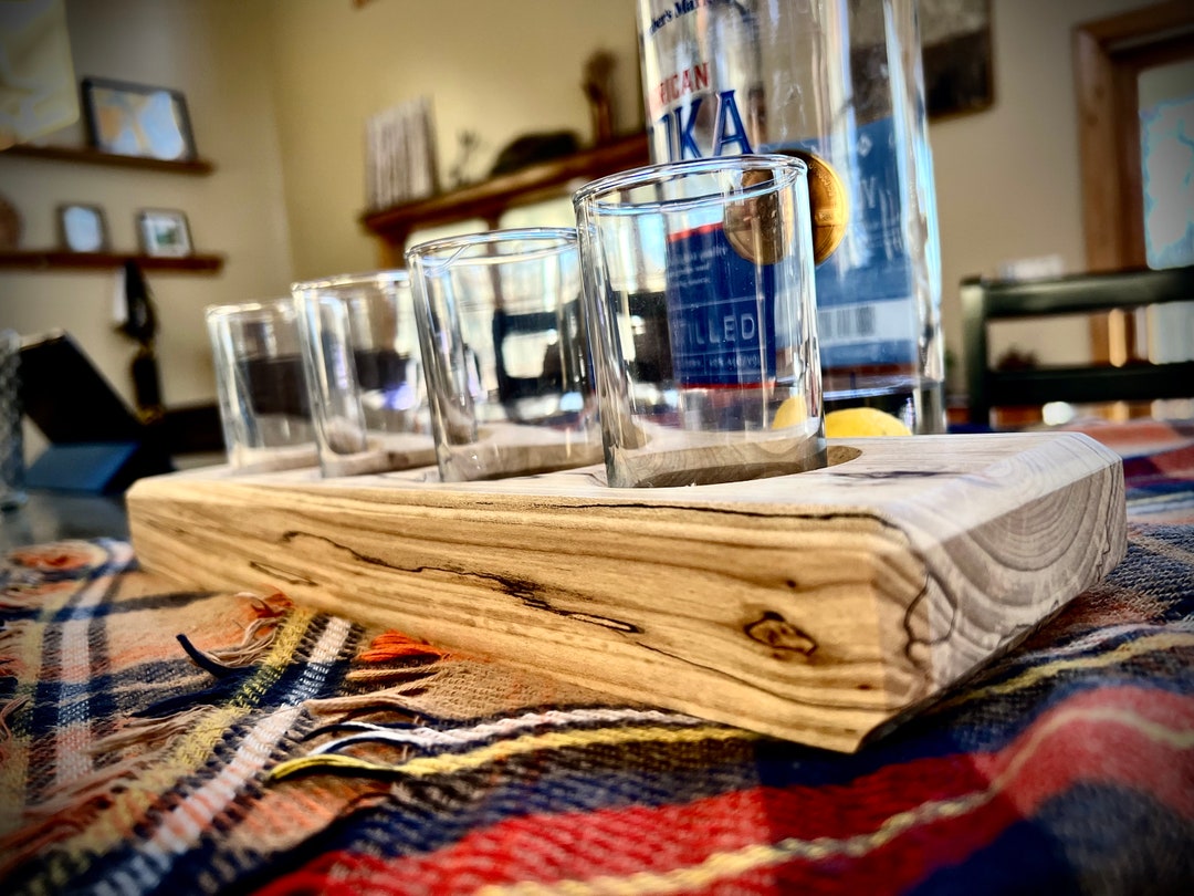 Spalted Maple Tasting Flight Tray - Etsy